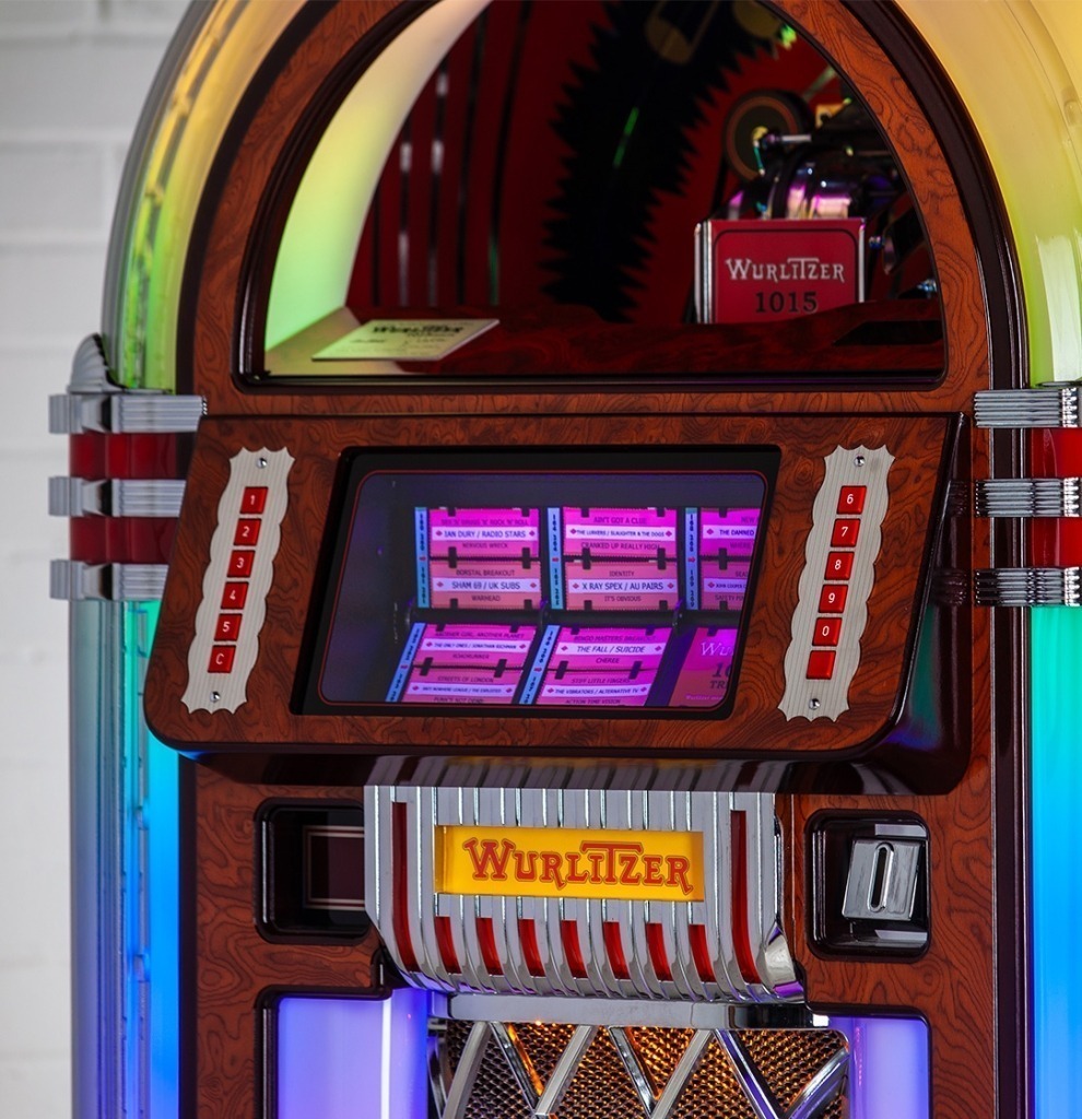 Wurlitzer 1015 'Tribute' 45Rpm Vinyl Jukebox - Sound Leisure Limited