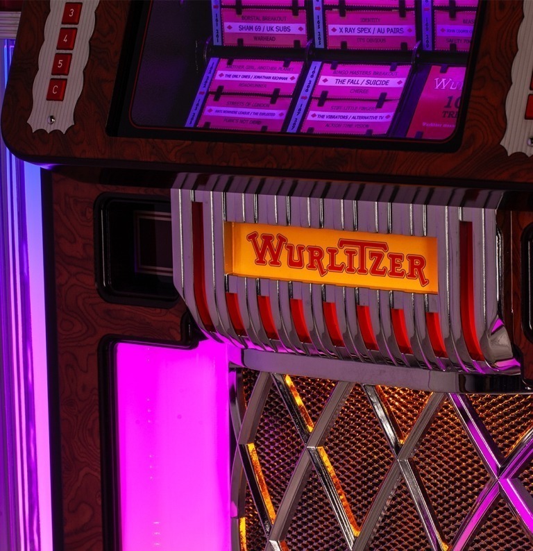 Wurlitzer 1015 'Tribute' CD Jukebox - Sound Leisure Limited
