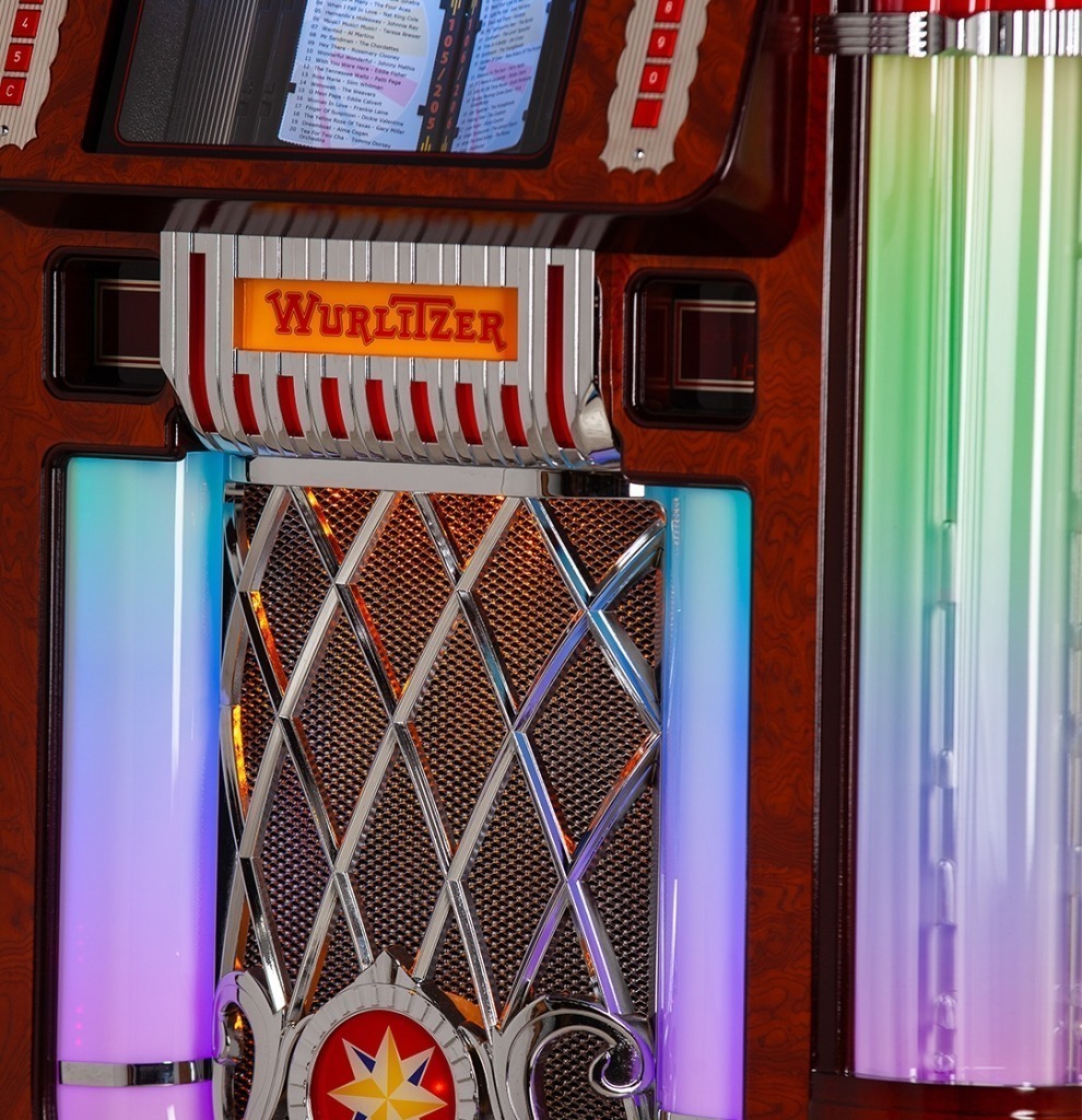 Wurlitzer 1015 'Tribute' Vinyl 10 x LP Jukebox - Sound Leisure Limited