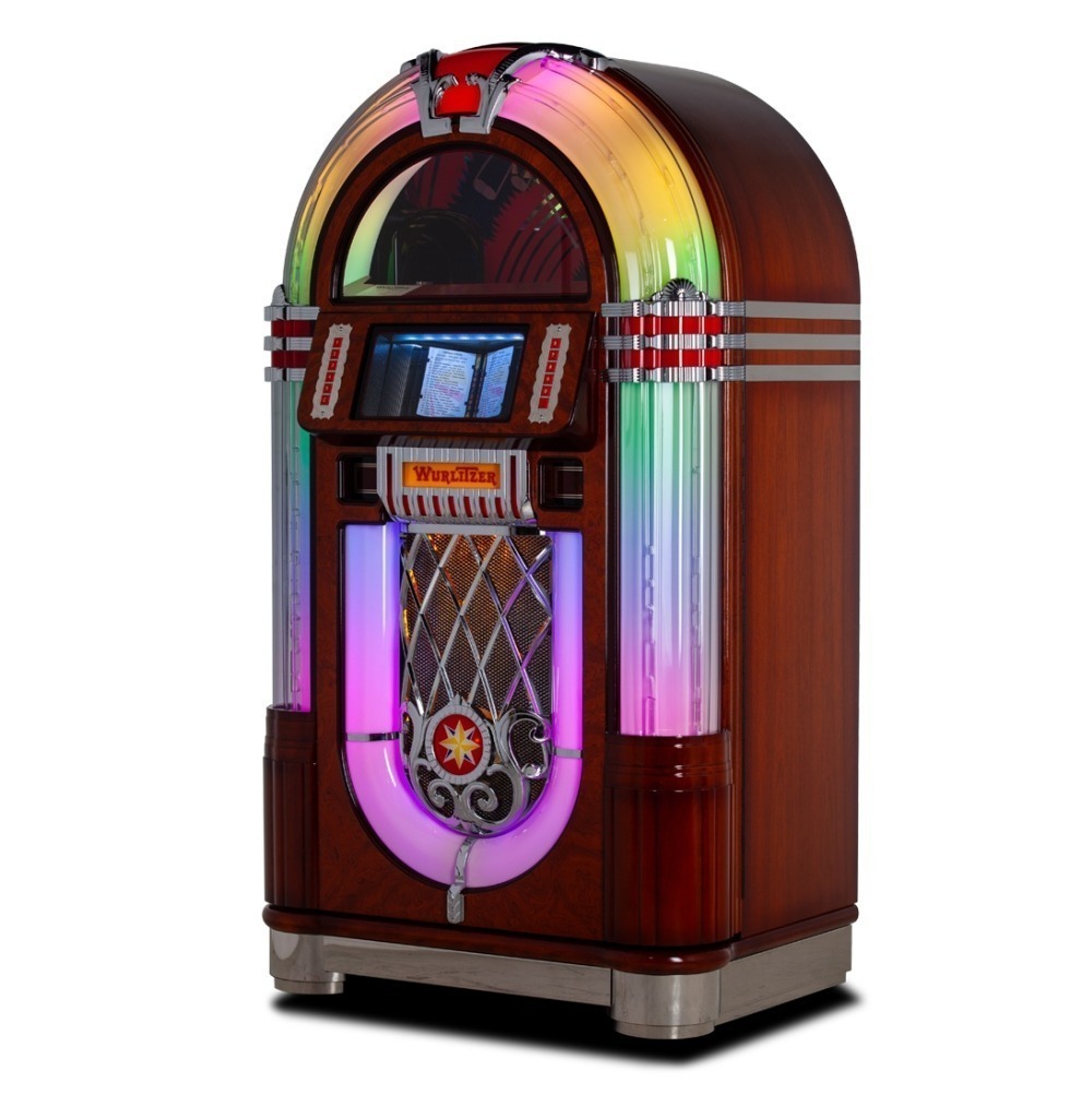 Wurlitzer 1015 'Tribute' Vinyl 10 x LP Jukebox - Sound Leisure Limited
