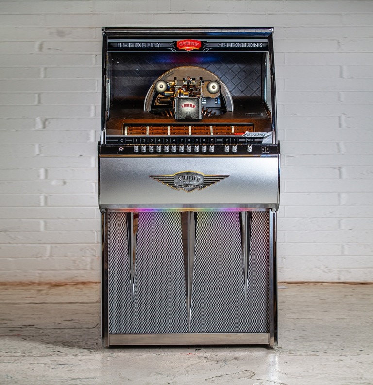 Streamliner Rocket Vinyl Jukebox - Sound Leisure Limited