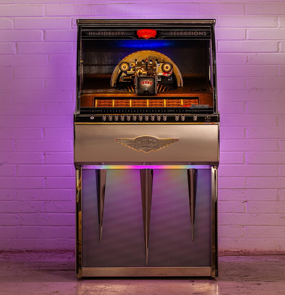 Streamliner Rocket Vinyl Jukebox - Sound Leisure Limited